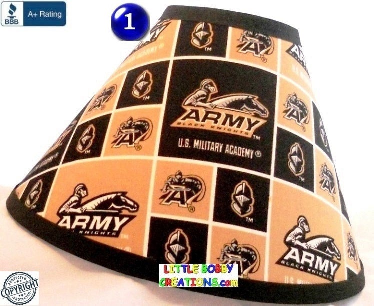 US ARMY BLACK KNIGHTS LAMP SHADE - 1 Fabric Option - Available in 23 ...