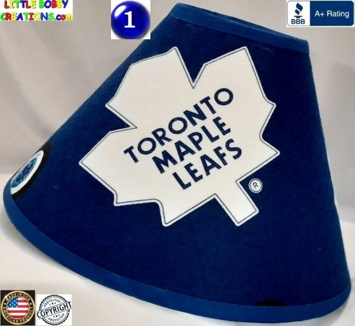 TORONTO MAPLE LEAFS LAMP SHADE - 1 Fabric Option - Available in 23 ...