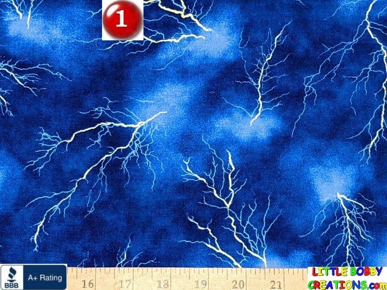 LIGHTNING LAMP SHADE - 1 LIGHTNING Shade Fabric Options - Each ...