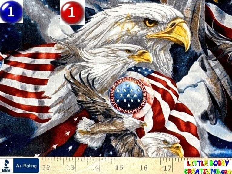 AMERICAN EAGLE LAMP SHADES - 9 EAGLE Shade Fabric Options - Each ...